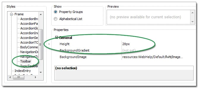 Using Flare to Build Field-Level Context-Sensitive Help