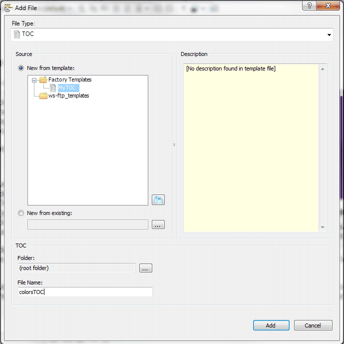 MadCap Flare 101.5: The TOC