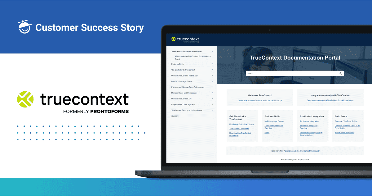TrueContext boost customer experience with faster support resolution times