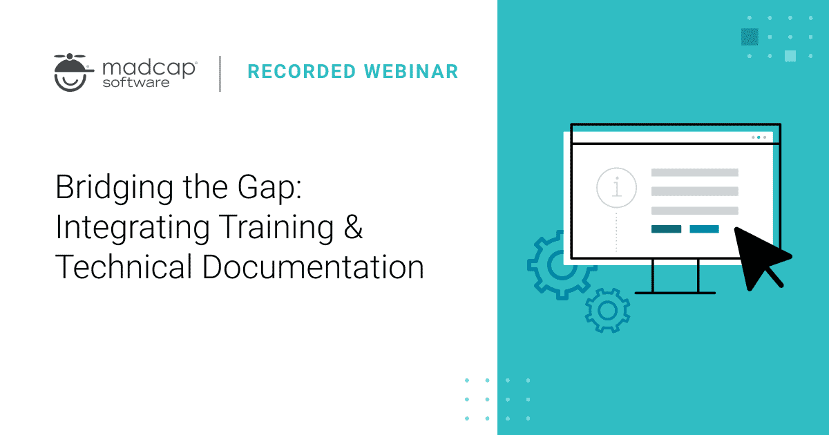 Bridging the Gap: Integrating Training & Technical Documentation